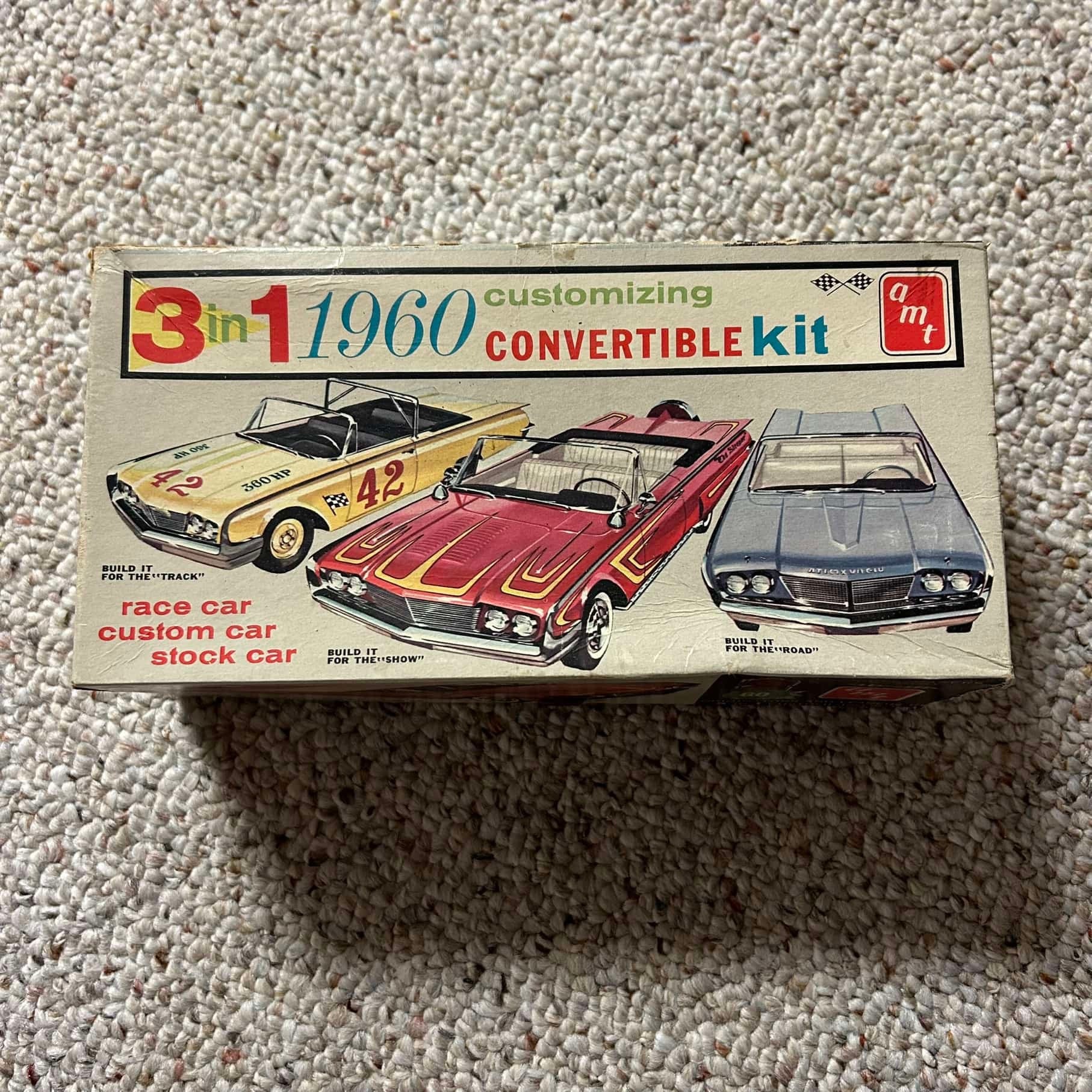 1960 AMT 3 in 1 Customizing Model Kit | Poof! Estate Services Inc.